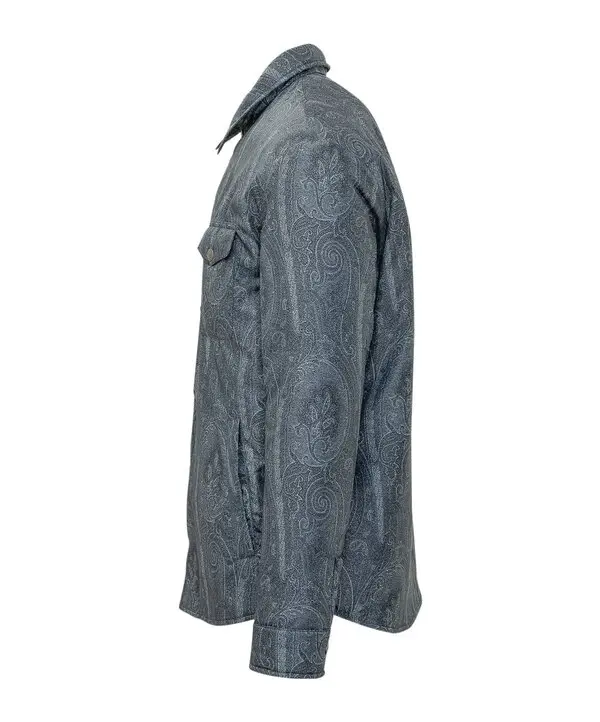 Etro Paisley Buttoned Overshirt