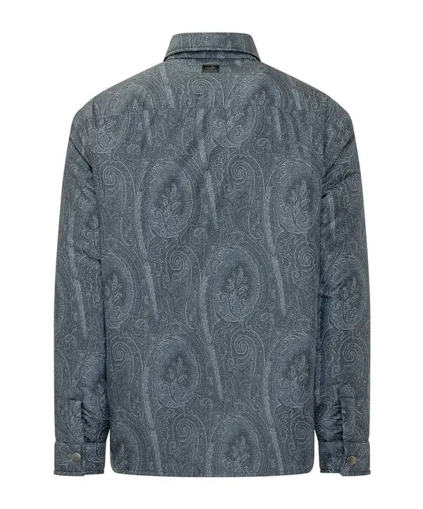 Etro Paisley Buttoned Overshirt