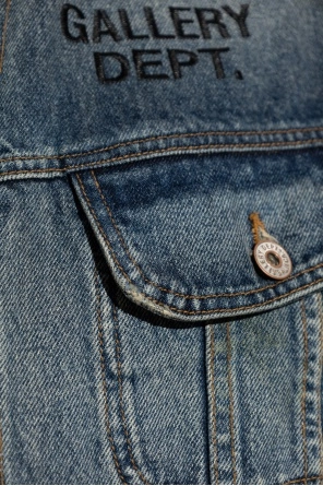 GALLERY DEPT. Cordcollar Cropped Denim Jacket