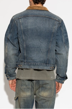 GALLERY DEPT. Cordcollar Cropped Denim Jacket