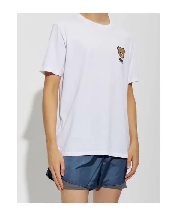 Moschino Bear-printed Short Sleeved T-shirt