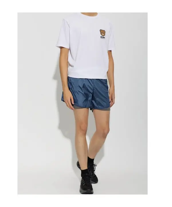 Moschino Bear-printed Short Sleeved T-shirt