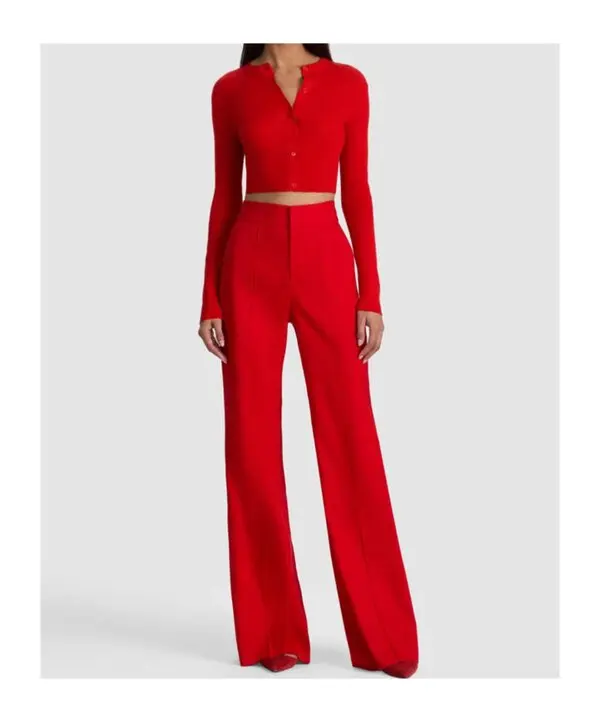 ALICEOLIVIA Dylan Wide-leg Trousers
