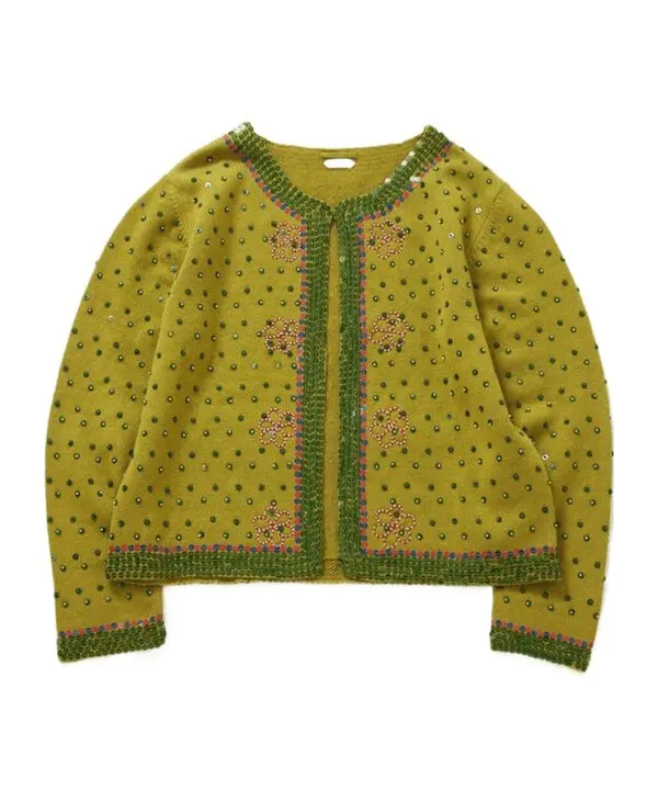 BODE Fairyfloss Embellished Cardigan
