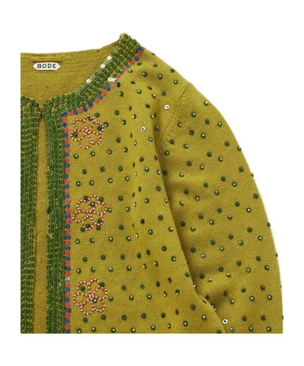 BODE Fairyfloss Embellished Cardigan