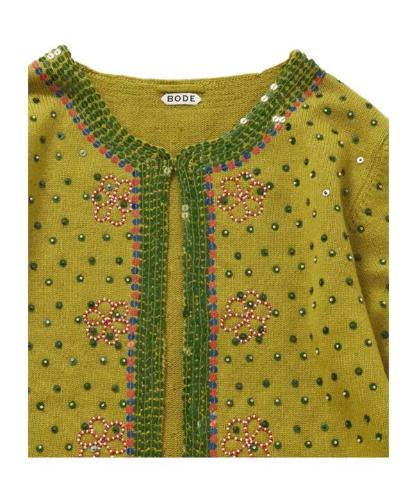 BODE Fairyfloss Embellished Cardigan