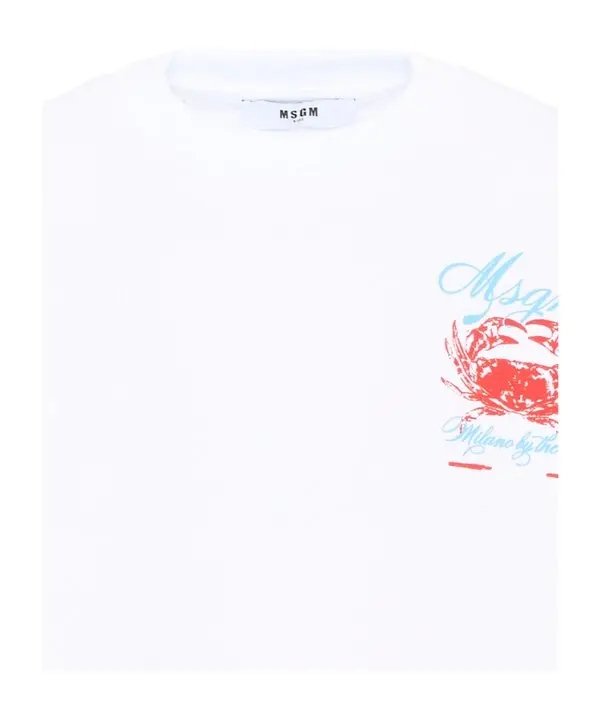 MSGM Crab-print Sweatshirt