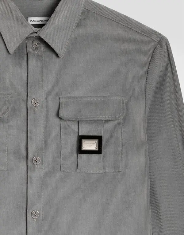 Dolce & Gabbana Corduroy Shirt