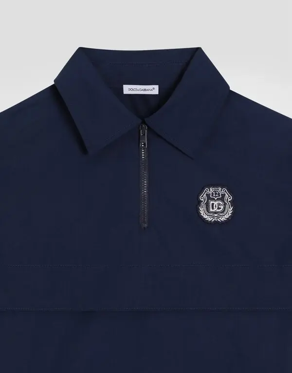 Dolce & Gabbana Logo-patch Polo Shirt