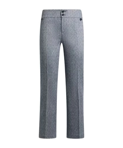 Etro Jacquard Straight-leg Trousers