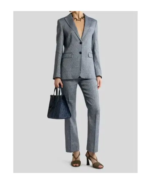 Etro Jacquard Straight-leg Trousers