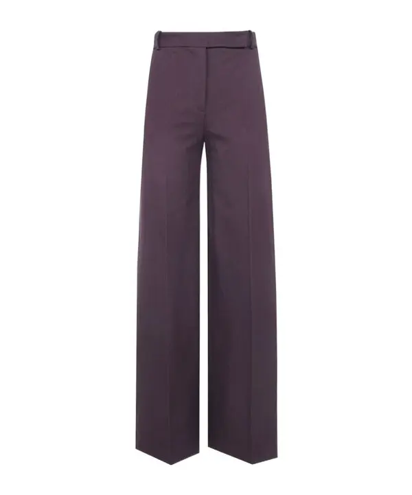JOSEPH Wide-leg Trousers - Black