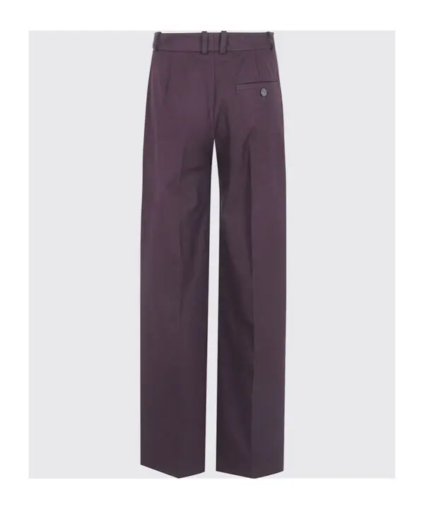 JOSEPH Wide-leg Trousers - Black