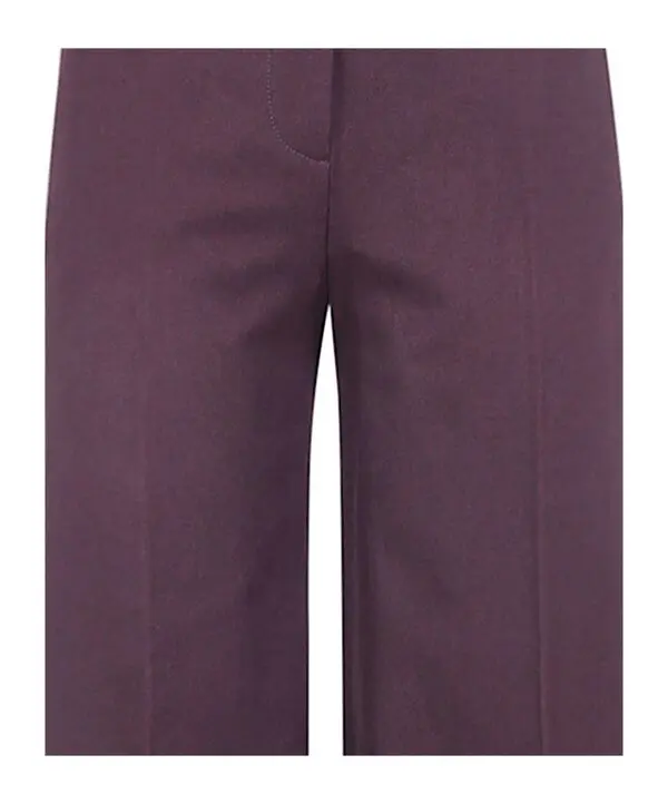 JOSEPH Wide-leg Trousers - Black