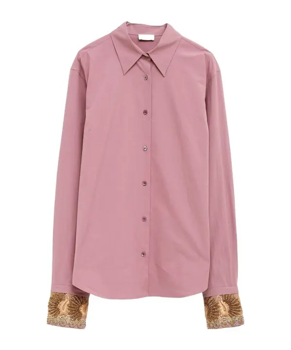 Dries Van Noten Long-sleeved Shirt - Old Rose