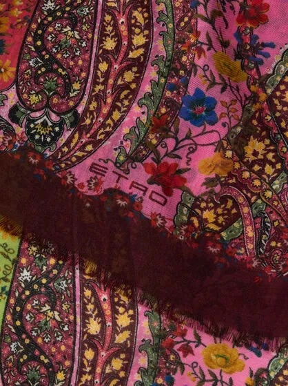 Etro Printed Cashmere Scarf