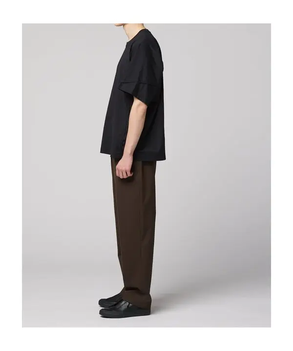Issey Miyake Layered-sleeve T-shirt