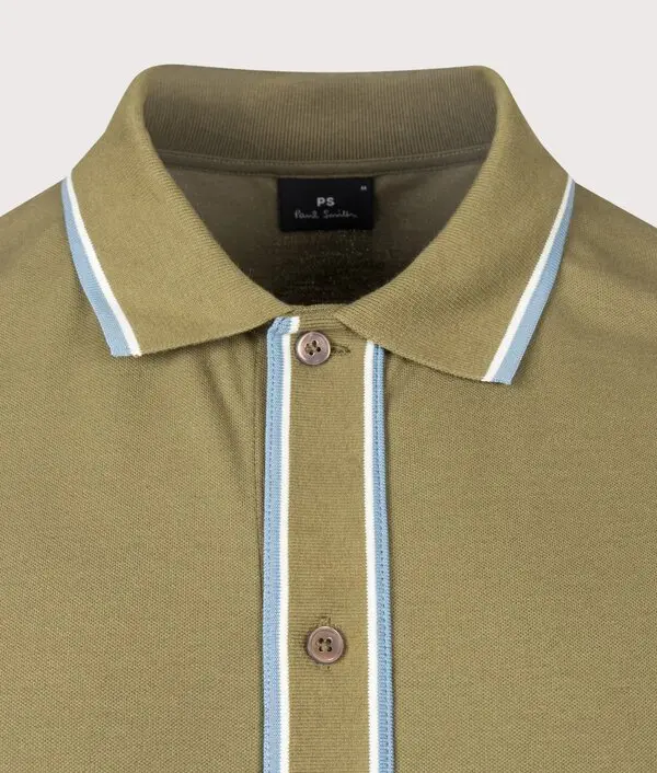 Paul Smith Striped-trim Polo Shirt