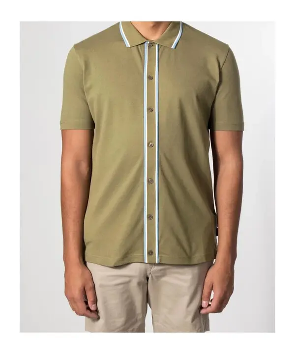 Paul Smith Striped-trim Polo Shirt
