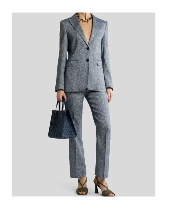 Etro Jacquard Single-breasted Jacket
