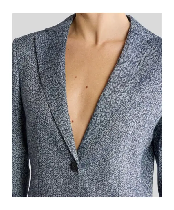 Etro Jacquard Single-breasted Jacket