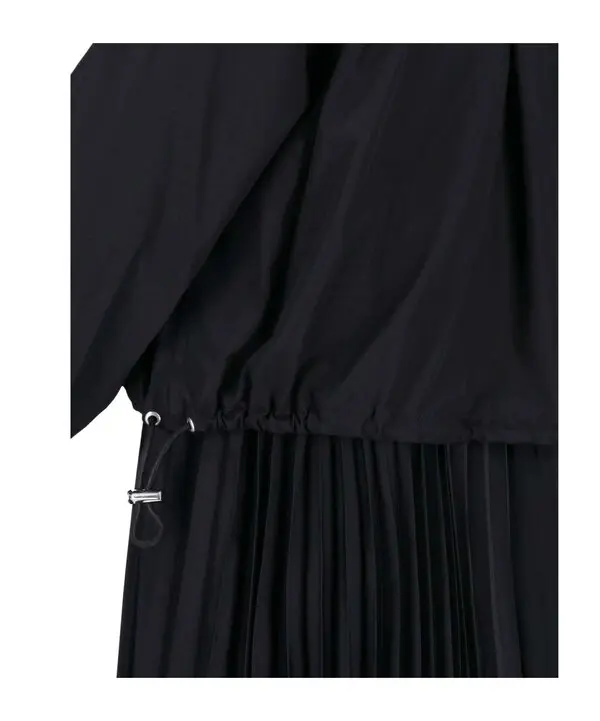 Sacai Long-sleeved Dress