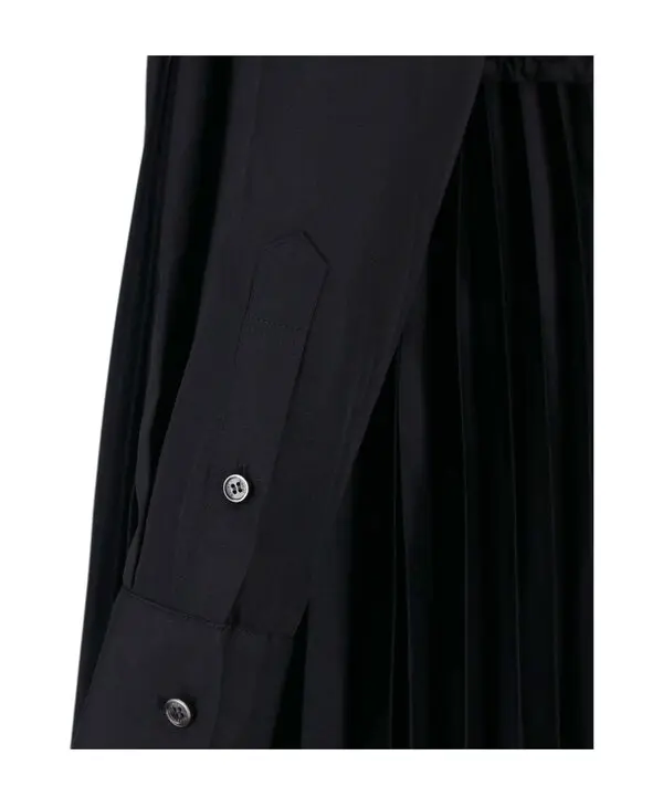 Sacai Long-sleeved Dress