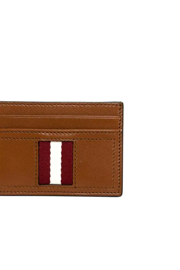 Bally Striped Card Holder