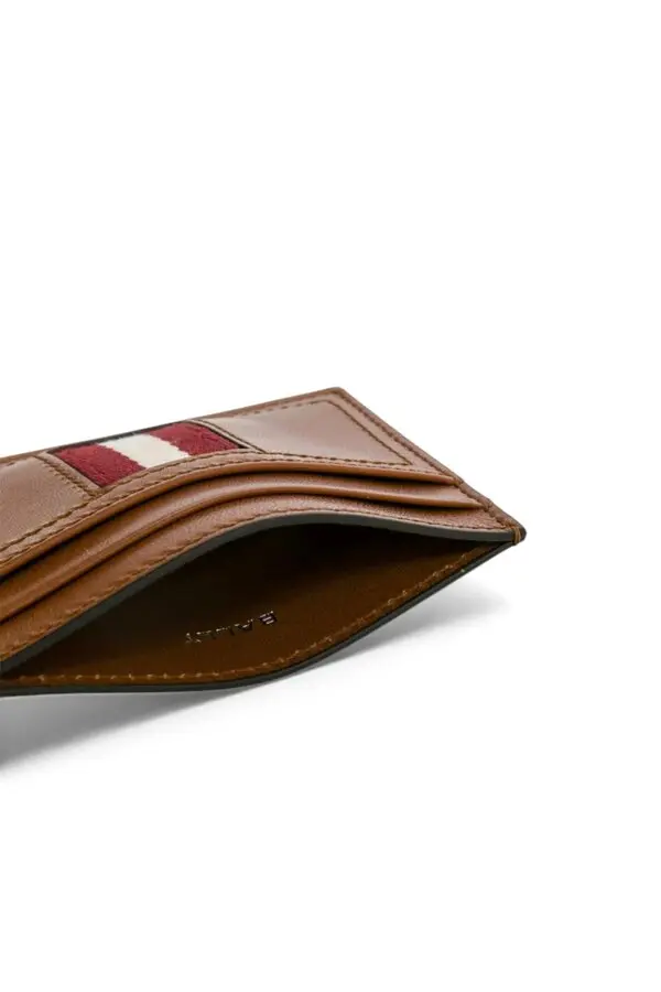 Bally Striped Card Holder