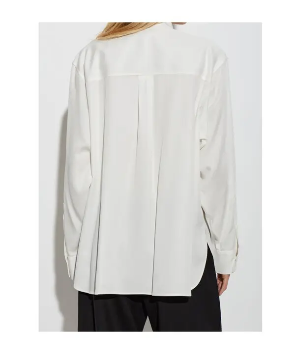 Paul Smith Tie-neck Oversized Shirt