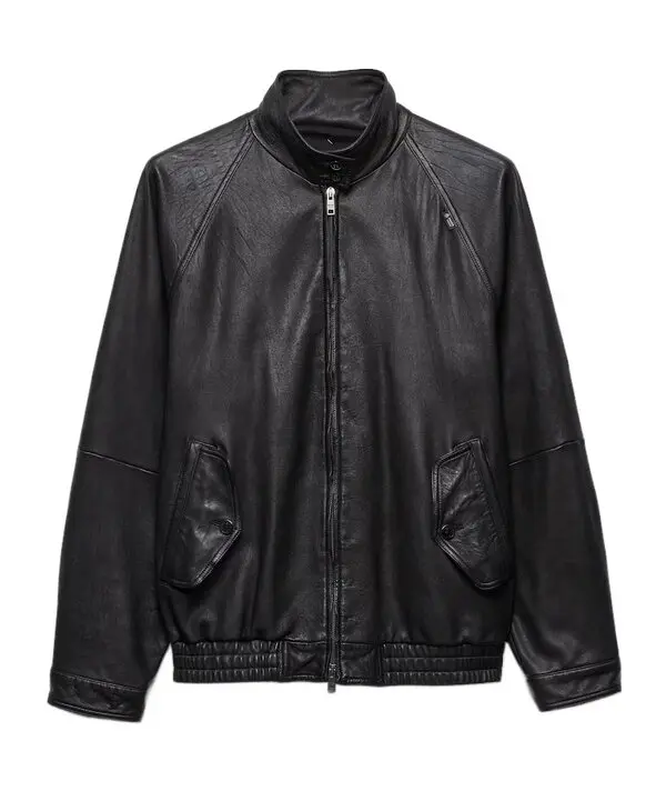 Prada Nappa Leather Blouson Jacket