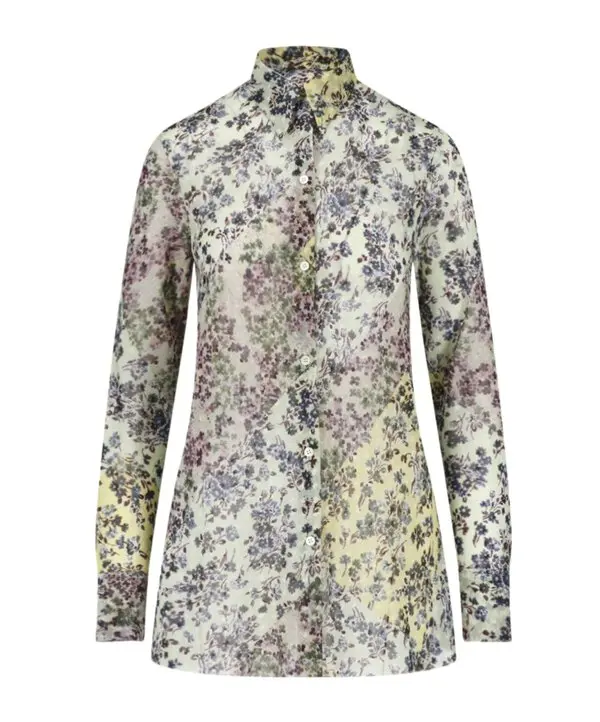 Dries Van Noten Printed Shirt - Gray