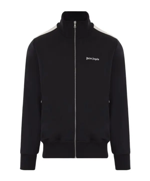 Palm Angels Logo Embroidered Track Jacket