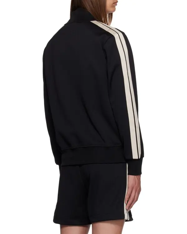 Palm Angels Logo Embroidered Track Jacket