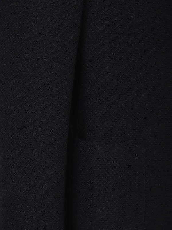 LARDINI Single-breasted Logo Detailed Jacket - Black