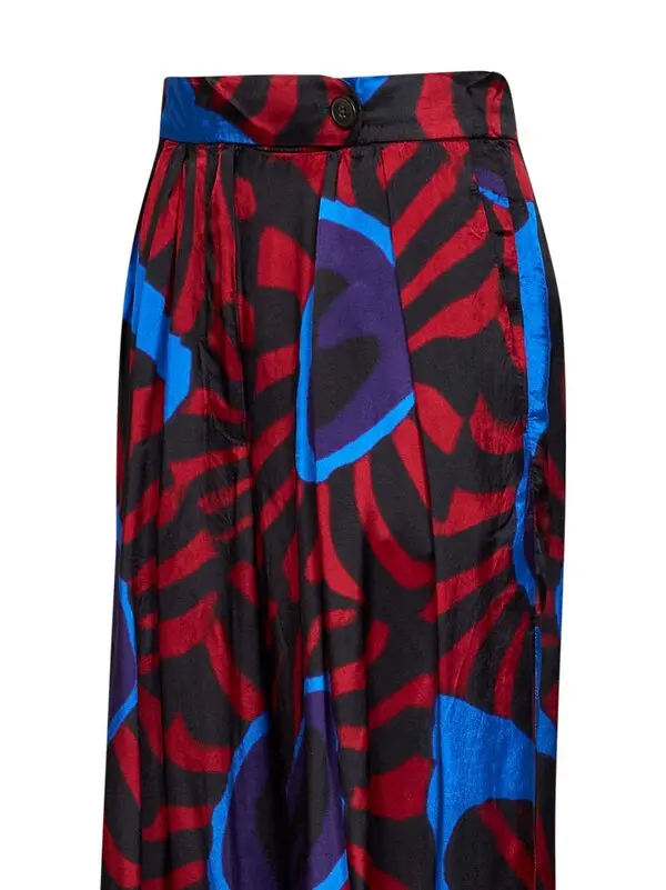 Dries Van Noten Pleated Wide-leg Pants