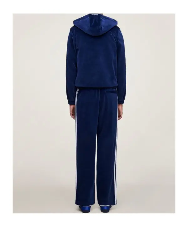 ADIDAS X WALES B ONNER Adidas X Wales Bonner Velour Zipped Track Jacket