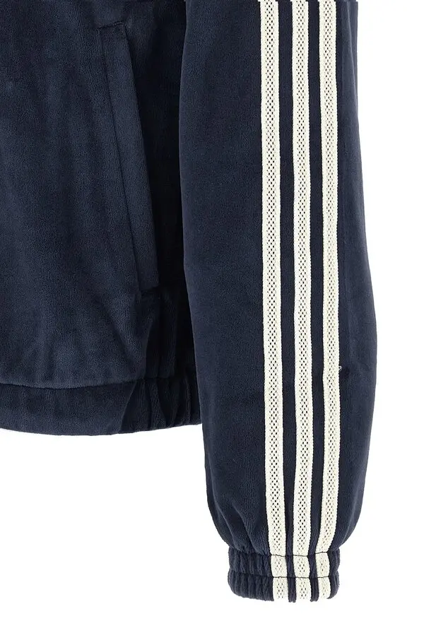 ADIDAS X WALES B ONNER Adidas X Wales Bonner Velour Zipped Track Jacket