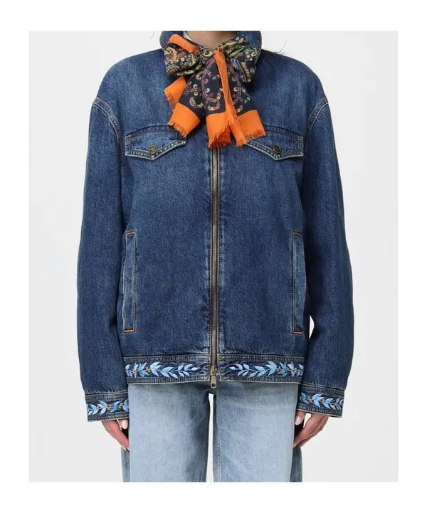 Etro Floral Paisley-patterned Frayed Scarf