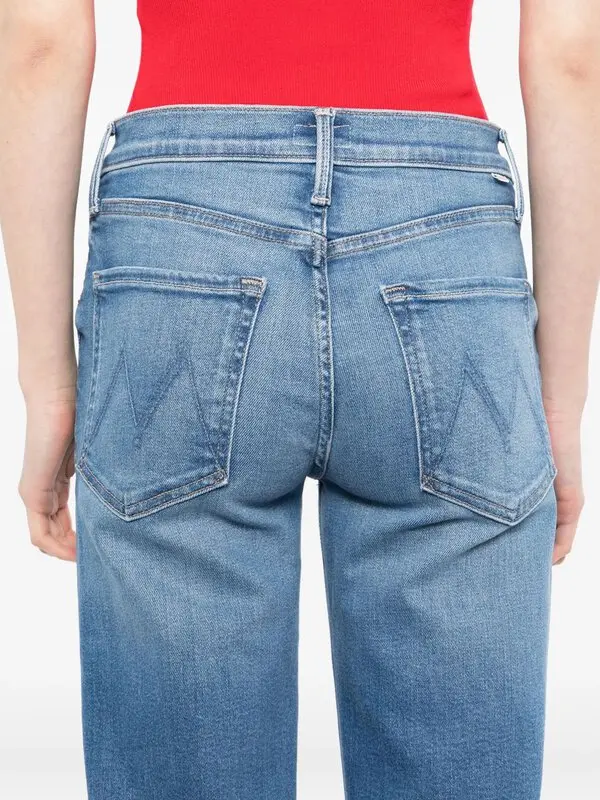 MOTHER Straight-leg Jeans