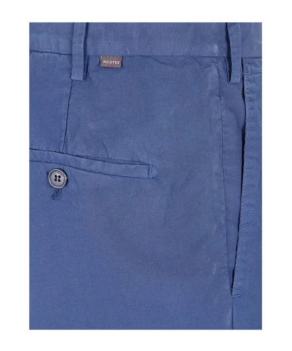 Incotex Pleated Straight-leg Trousers