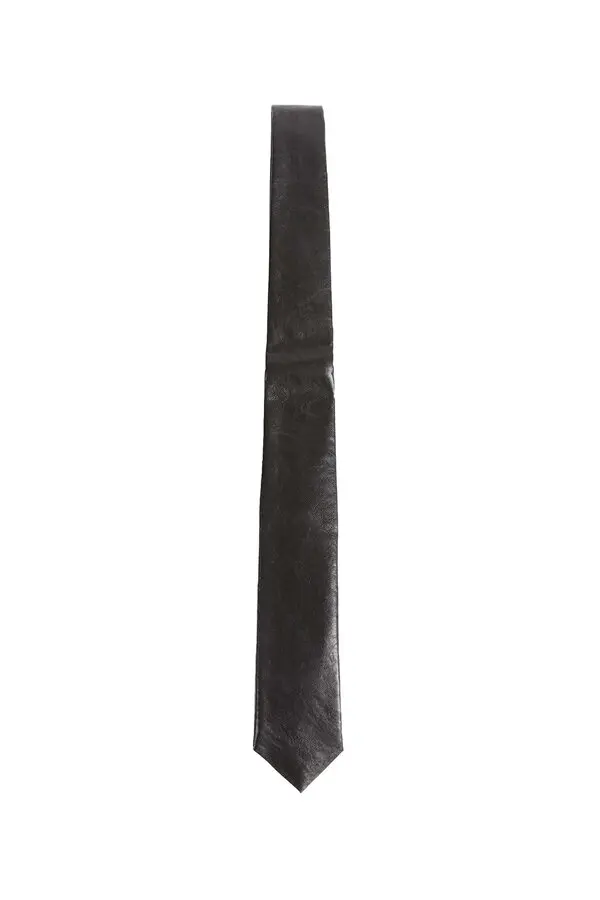 Our Legacy Faux Leather Tie