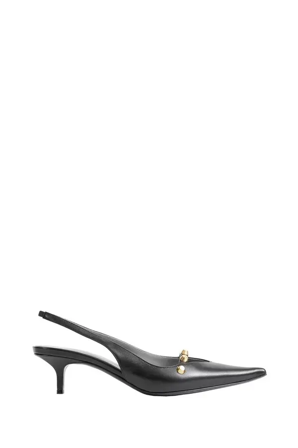 Balenciaga Midnight Slingback Pumps