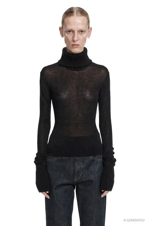 Our Legacy Inverse Turtleneck - Black