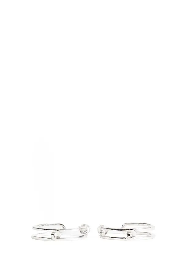 KINRADEN The Gasp Earrings Large - Silver