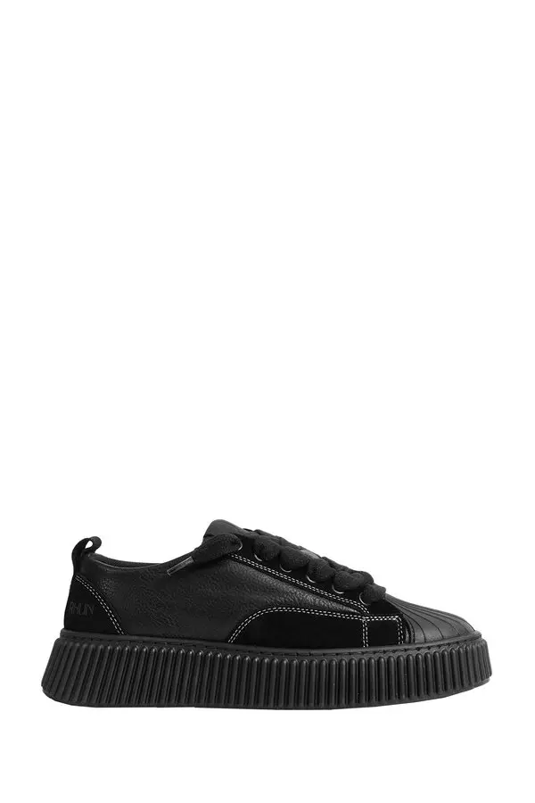 RHUN 2025 Leather And Suede Sneakers