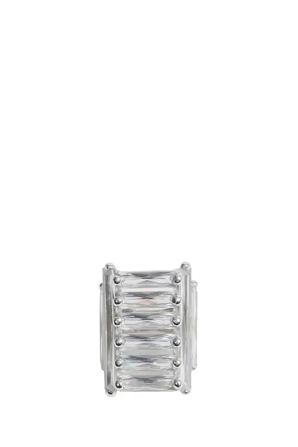 ALAN CROCETTI Maxi Crystallised Armour Ring