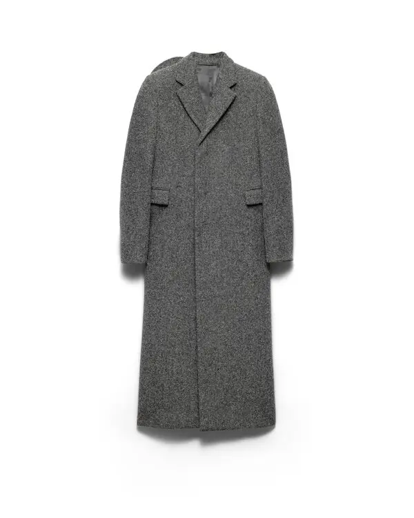 Prada Single-breasted Wool Coat