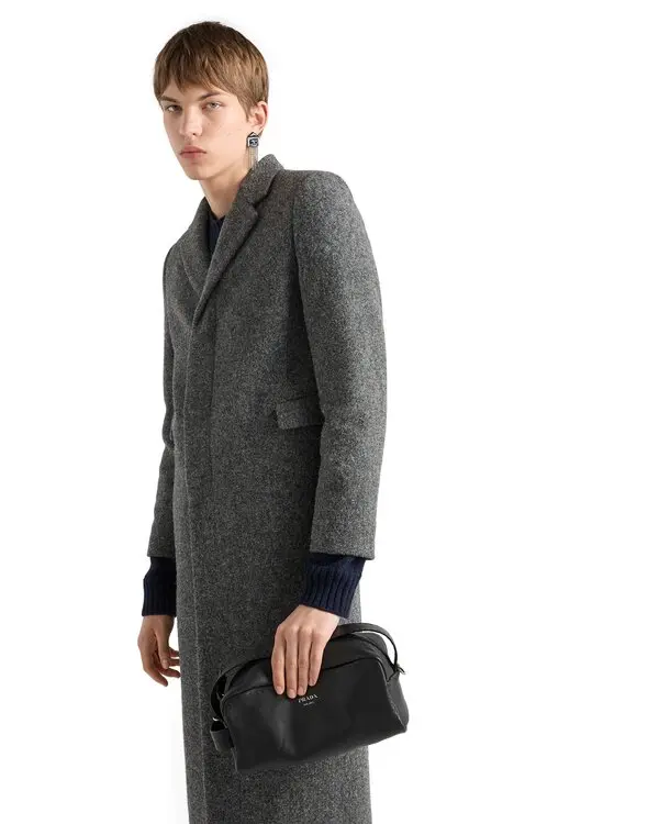 Prada Single-breasted Wool Coat