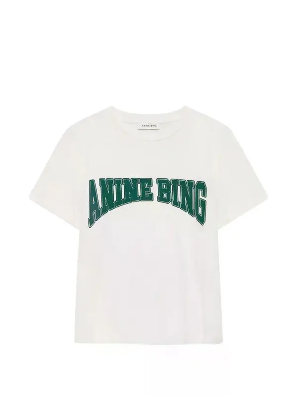 ANINE BING Shelley T-shirt Ecru - Neutrals